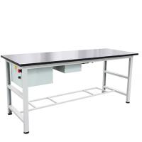 China Metal/Wood Lab Work Benches Powder Coating Accessories Yes for Precise Work for sale