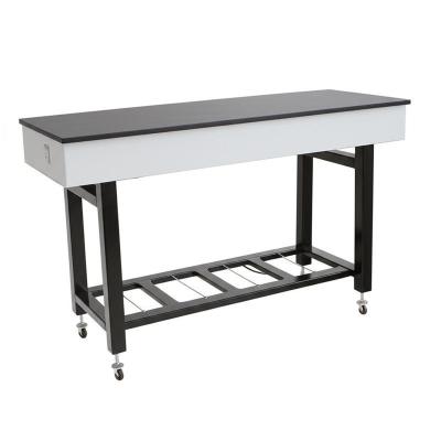 China Lab Work Benches Fixed Legs Accessories Included Load Capacity 200-500kg for Teaching Environments for sale