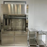 China 304 Stainless Steel Lab Fume Hood with All Steel Construction and Customizable Size for Chemical Institutes for sale