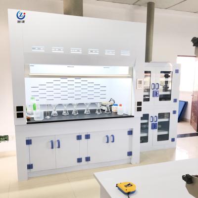 China PP Material Corrosion Resistant Fume Hood 1200*850*2350 mm for Laboratory Applications for sale