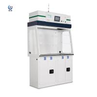 China Professional Acid Resistant Customizable Lab Fume Hood with Seven-inch LCD Touch Screen for sale