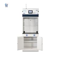 China Professional Acid Resistant Customizable Lab Fume Hood with Seven-inch LCD Touch Screen for sale