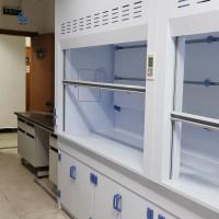China Customizable Lab Fume Hood with 1500*850*2350 mm Size and 1296m3/h Exhaust Volume for Laboratory Use for sale