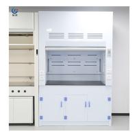 China Polypropylene Chemical Resistant Fume Hood with 220V 10A Sockets and 1685m3/h Exhaust Volume for sale