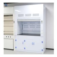 China Polypropylene Chemical Resistant Fume Hood with 220V 10A Sockets and 1685m3/h Exhaust Volume for sale