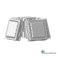 China Two Dimensional Four Sided Array Surveillance Radar for Security Warning and Protection for sale