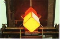 China Large Metal Workpiece Rapid Heating Equipment Medium Frequency Induction Heating Diathermy Forging Equipment for sale