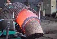 China Water Cooling Industrial Induction Heating Machine 1000kw With Forging Furnance for sale