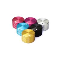 China Plastic Aluminum Knurling Knob 6mm Potentiometer Control Knob For Encoders Part for sale