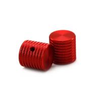 China Aluminium Round Guitar Potentiometer Amplifier Audio Volume Control Knob For Electronic Part for sale