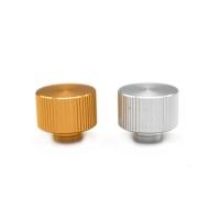 China 25mm Electronic Custom Knobs Audio Aluminum Volume Control Knob For Amplifier Part for sale
