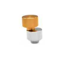 China Brass Custom Knobs Rotary Volume Control Knob 6mm Knurled Shaft Potentiometer Knobs for sale