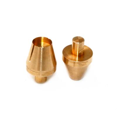China Brass CNC Machining Parts Service Custom CNC Lathe Turning Parts for sale
