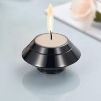 China Custom Aluminum CNC Machining Part Cremation Urn Memorial Keepsake Candle Holder Ashes Locket Free Logo Engrave for sale