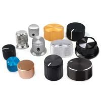China Dongguan Custom Metal Aluminum Switch Audio Knurled Guitar Volume Control Potentiometer Knobs for sale