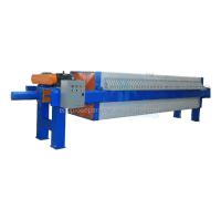 China 10m2 Area Clarifier Chamber Sludge Filter Press In Wastewater Treatment for sale