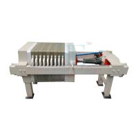 China 10m2 Area Clarifier Chamber Sludge Filter Press In Wastewater Treatment for sale