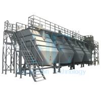 China Sewage Plant Inclined Plate Lamella Clarifier Water Treatment White Gray for sale