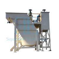 China Sewage Treatment Plant Lamella Clarifier System 4500kgs-9500kgs Empty Weight for sale