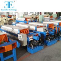 China 6m2 Filter Sludge Press Machine Biological Sludge Dewatering Machine for sale