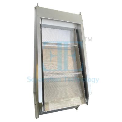 China Stainless Static Wedge Wire Screens For Wastewater Pretreatment for sale