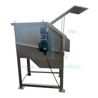 China TSS Removal Externally Fed Rotary Drum Screen 100L/H Municipal Wastewater Treatment for sale