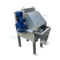 China TSS Removal Externally Fed Rotary Drum Screen Wastewater 100L/Hour for sale