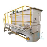 China ISO Standard Dissolved Air Flotation with 3.75kw Pump Power PLC  Control for sale