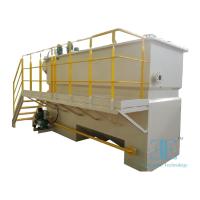 China ISO Standard Dissolved Air Flotation with 3.75kw Pump Power PLC  Control for sale