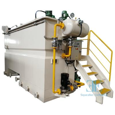 China Low Maintenance Dissolved Air Flotation 3.75kw Pump Power and 0.75kw Agitator Power for sale