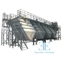 China PLC Controlled Automatic Design Lamella Clarifier For Water Treatment Industrial Wastewater for sale