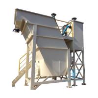 China Easy Maintenance Water Treatment Equipment Lamella Clarifier System with PLC Control System 0.55kw for sale