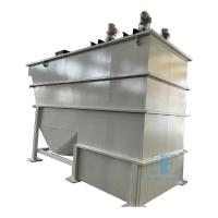 China Industrial Water Treatment Lamella Plate Clarifier System 21500kgs Operation Weight for sale