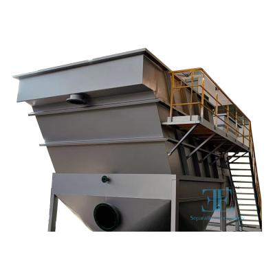 China Capacity Sludge Treatment Dewatering Equipment Machine with 2000-50000 M3/h for sale