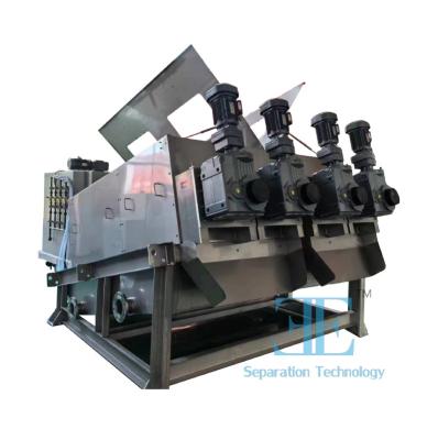 China Screw Press Dewatering Machine for Sewage Sludge Treatment for sale