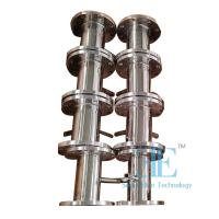 China Stainless Steel Static Mixer For Inline Mounting System Application for sale