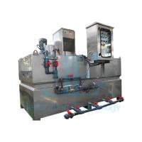 China PLC Controlled Polymer Dosing System with Touch Screen Display and 0.75kW Storage Agitator for sale