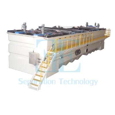 China Depends On Capacity Air Flotation System with Small Footprint 1/5 Of Conventional DAF for sale