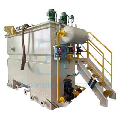 China Dissolved Air Flotation System with Customized Design and 4kw Air Compressor The Ultimate Wastewater Treatment Solution for sale