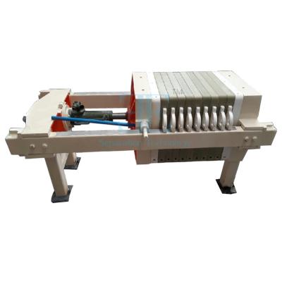 China 6-10kg/h Treating Capacity Sludge Dewatering Machine with PLC Control and Automatic Operation for sale