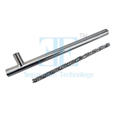 China Precise Mixing With 6 Elements Static Mixer 7.5mm Outside Diameter And Threaded Connection for sale