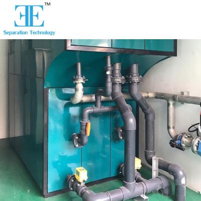 China Automatic Control 480VAC Industrial Electrocoagulation System 0.5m3/H For Wastewater Treatment for sale