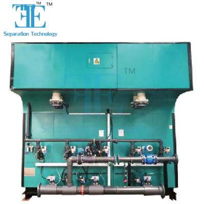 China 1kW Electrocoagulation Wastewater Treatment System with Aluminum Iron Anode for sale