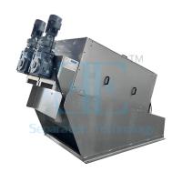 China Industrial Screw Press Sludge Dewatering Machine 10-150m3/h for sale