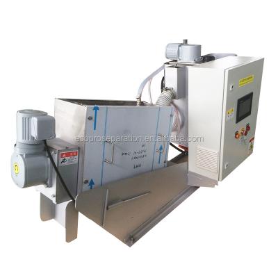 China Screw Press Sludge Dewatering Machine for Industrial Wastewater Treatment for sale