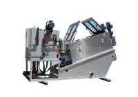 China Screw Press Sludge Dewatering Machine for Industrial Wastewater Treatment for sale