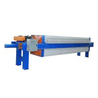 China Manual Hydraulic Filter Press 6m2 for Sludge Dewatering 220V-415V for sale