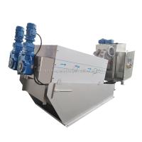 China Screw Press Sludge Dewatering Machine 2.4-30m3/h SUS304 for sale