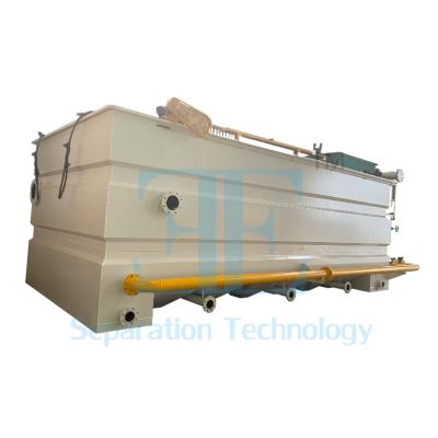 China DAF System Dissolved Air Flotation Water Treatment Machine with 3600*1700*1850mm Specification 0.1kw Skimmer and 0.55kw Coagulate Agitator for sale