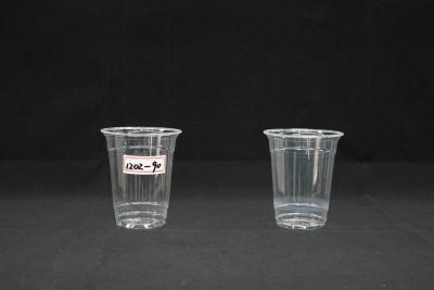 China Transparent 12oz 90mm Biodegradable PLA Cups Compostable for sale